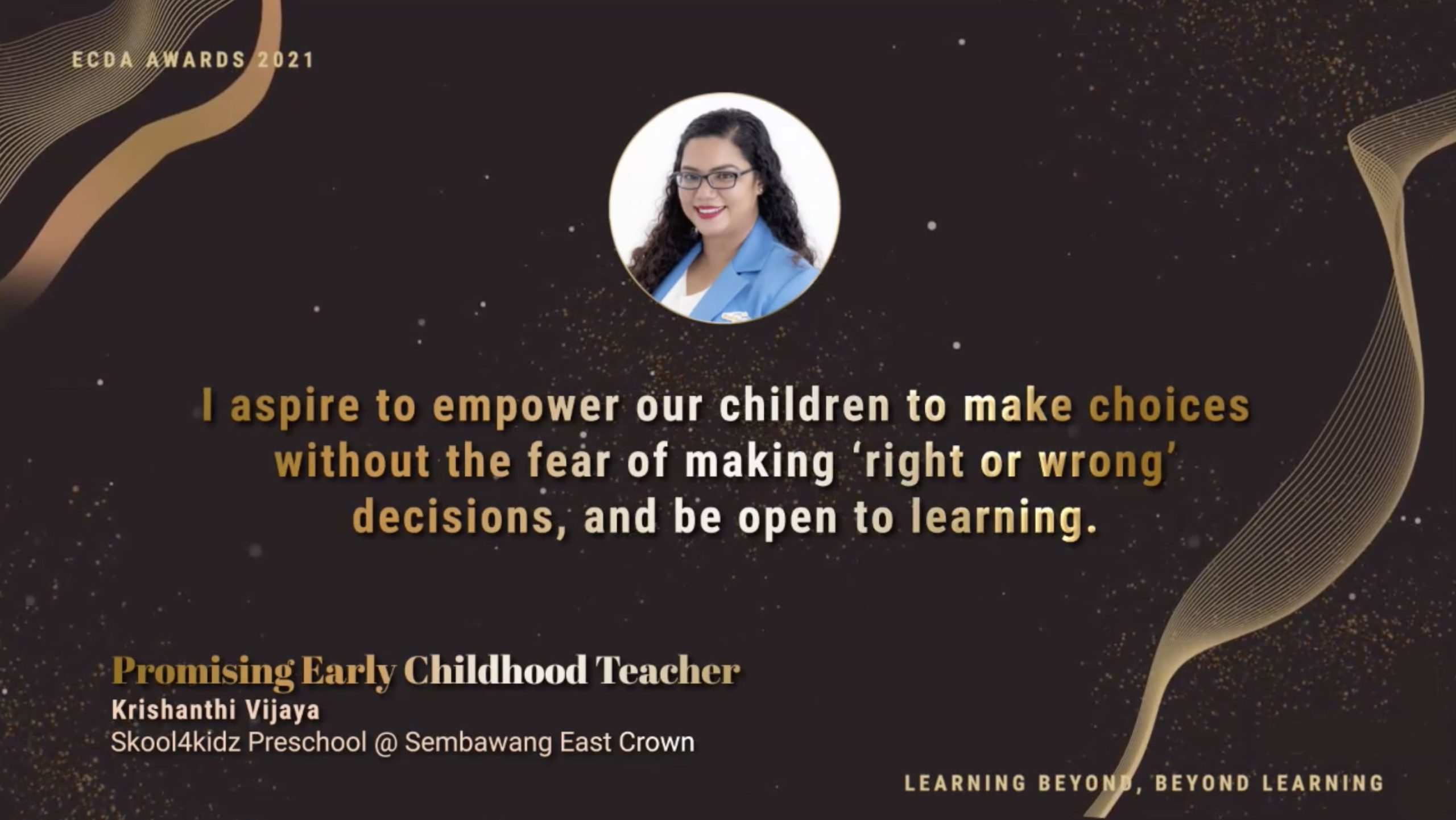 Hi-Po Skool4Kidz Educator wins ECDA Award 2021 - Crestar Education Group